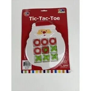 GAME | Toys | Tic Tac Toe Christmas Santa Game Piece Game Great ...